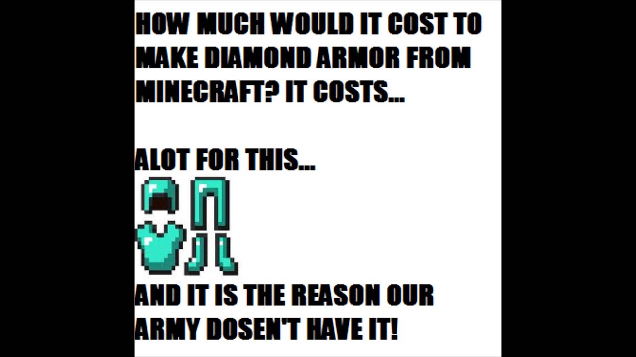 Game's IRL: EP 1: Real Diamond Armor - YouTube