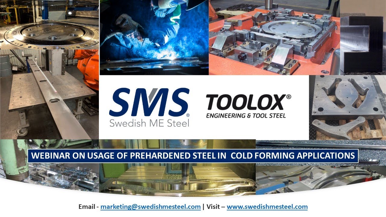 Webinar | Usage of Prehardened steel in cold forming applications - YouTube