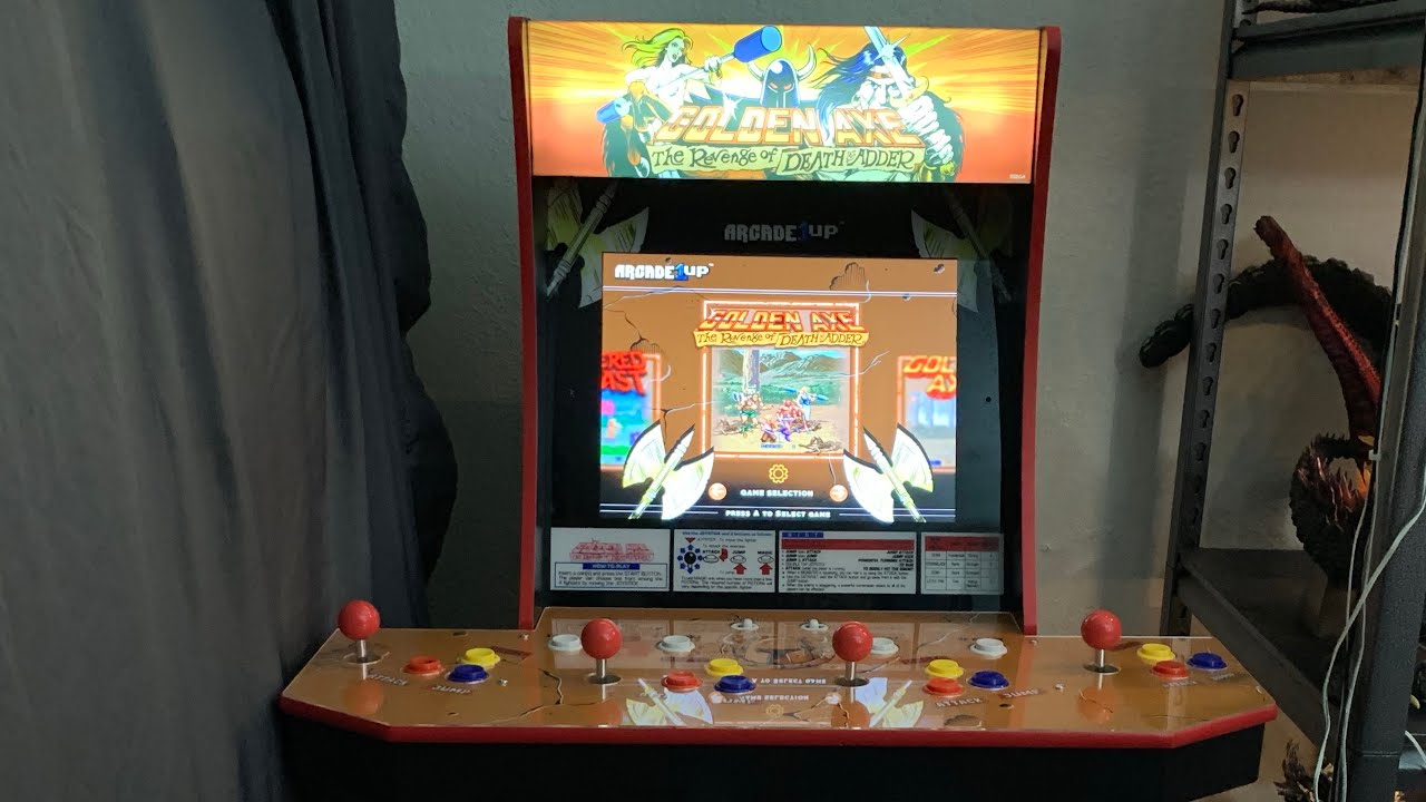 Golden Axe Arcade1up Review!! First on YouTube!!!! - YouTube