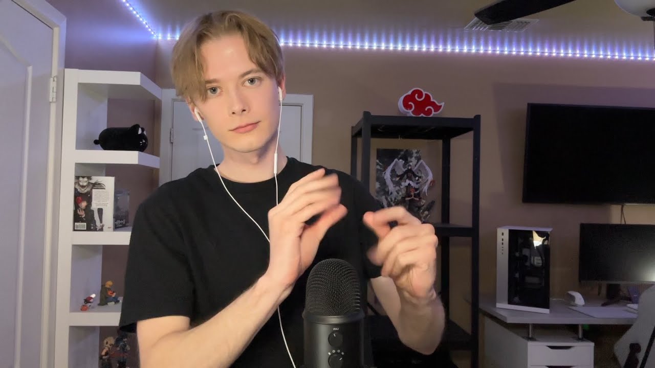 ASMR Fast and Aggressive Hand Sounds w/ Tapping and Gripping - YouTube