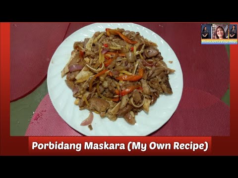 How to cook: Porbidang Maskara | My Own Recipe - YouTube