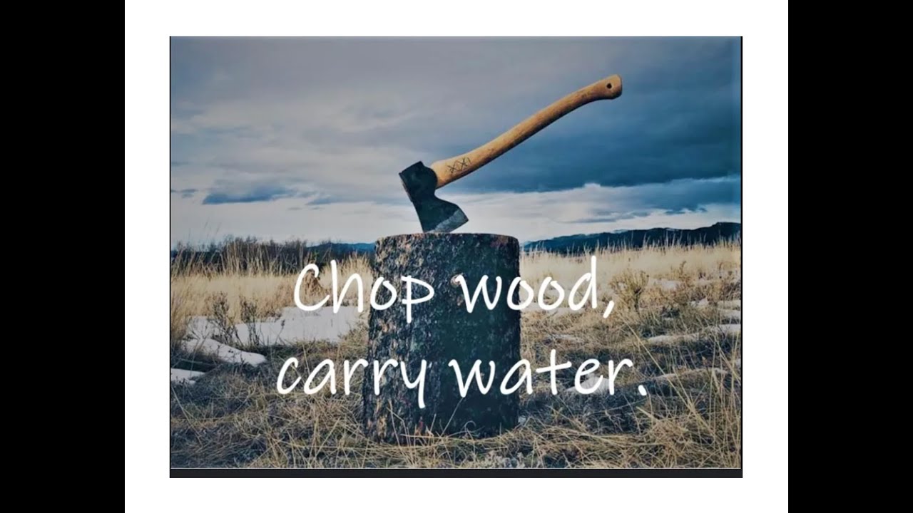 Chapter 7 – Guzzling Salt Water (Reading – Chop Wood, Carry Water ...