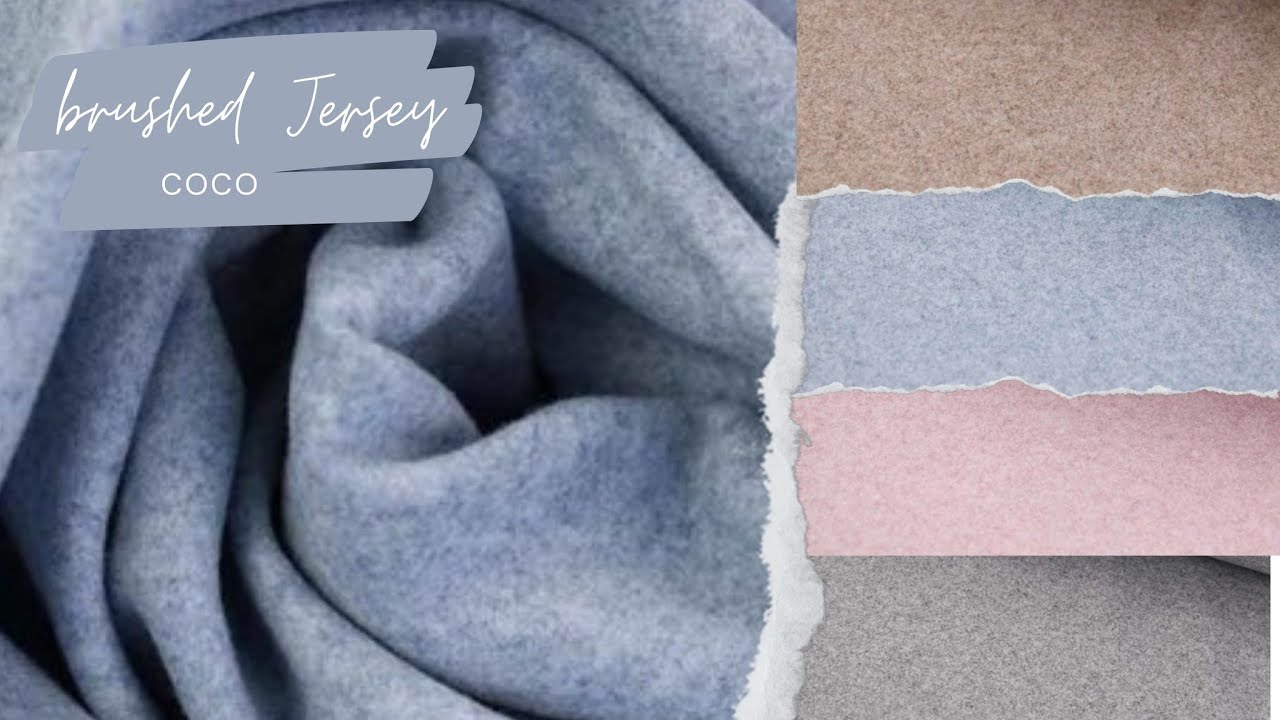 Brushed Jersey Coco - YouTube