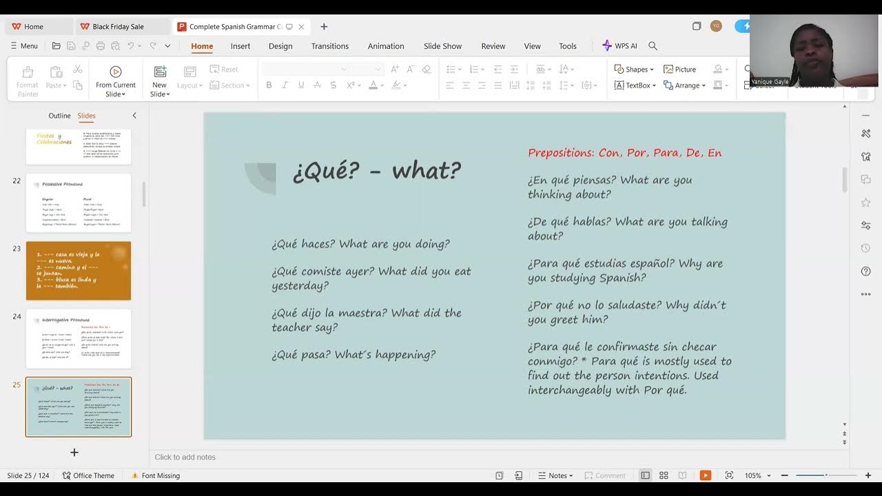 How To Use The Interrogative Pronoun QUE In Spanish Part #12 - YouTube