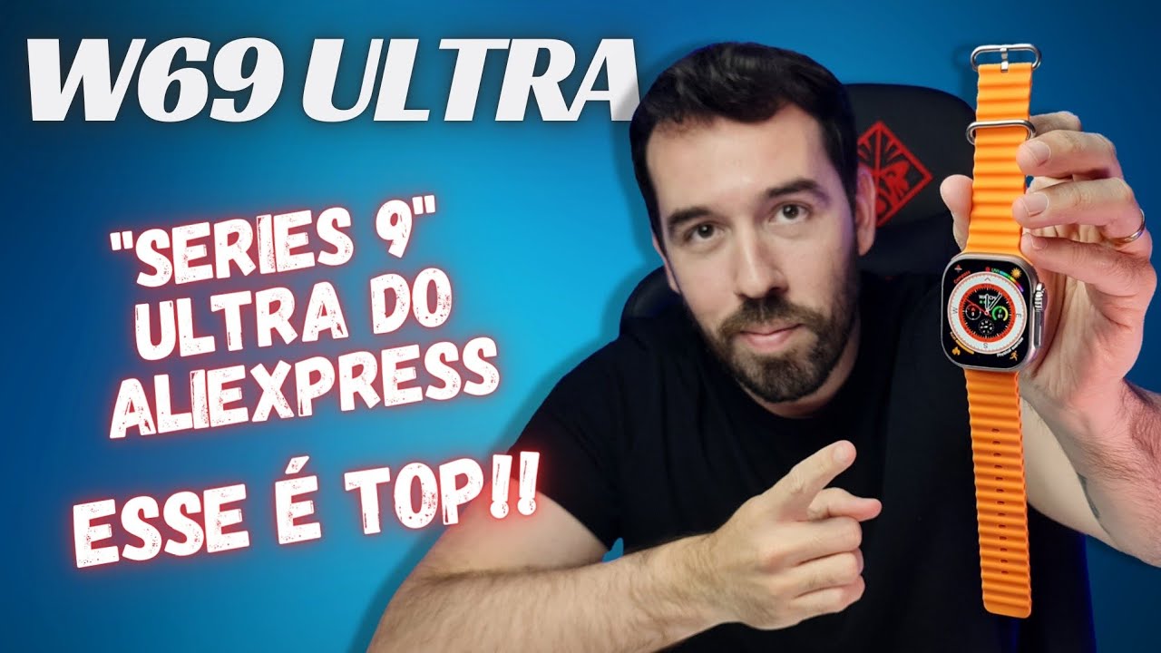 SMARTWATCH IWO W69 ULTRA - SERÁ QUE VALE A PENA ESSA RÉPLICA DO ALIEXPRESS? - YouTube