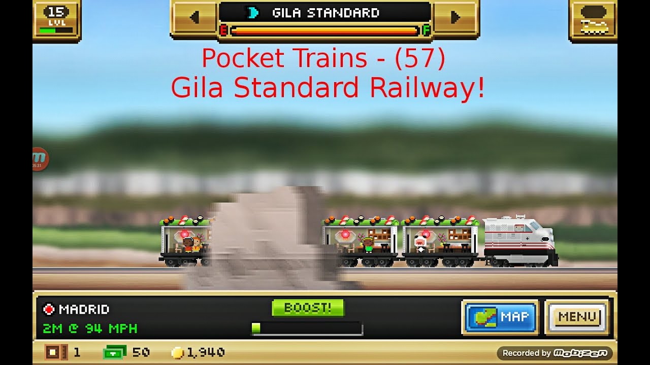 Pocket Trains - (57) Gila Standard Express Railway - YouTube