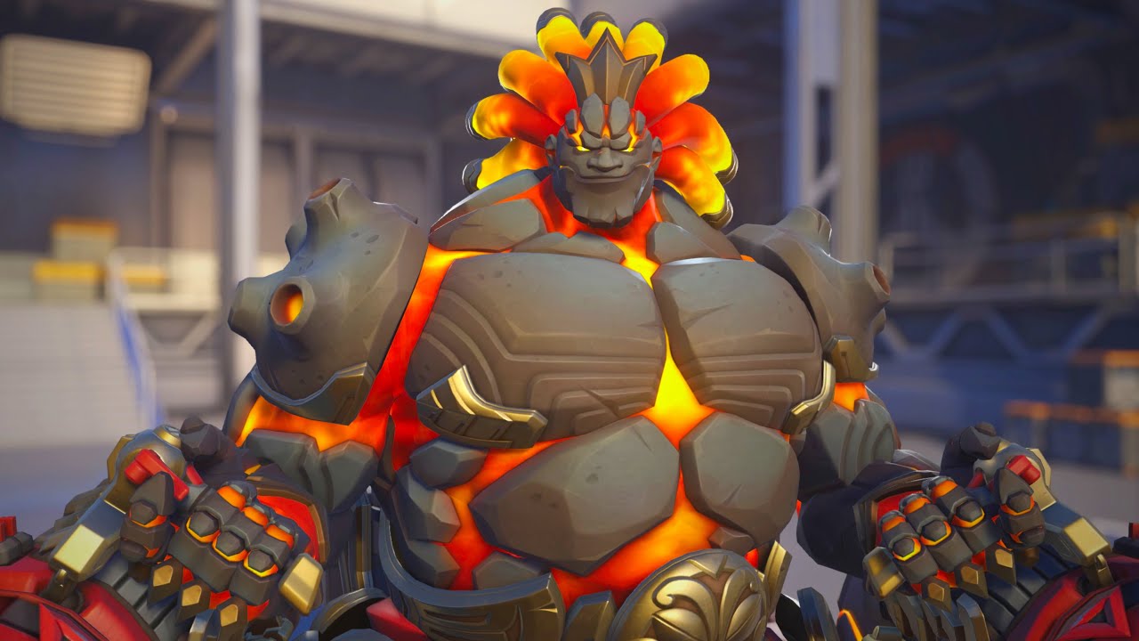 NEW Magma Mauga Skin Showcase | Overwatch 2 - YouTube