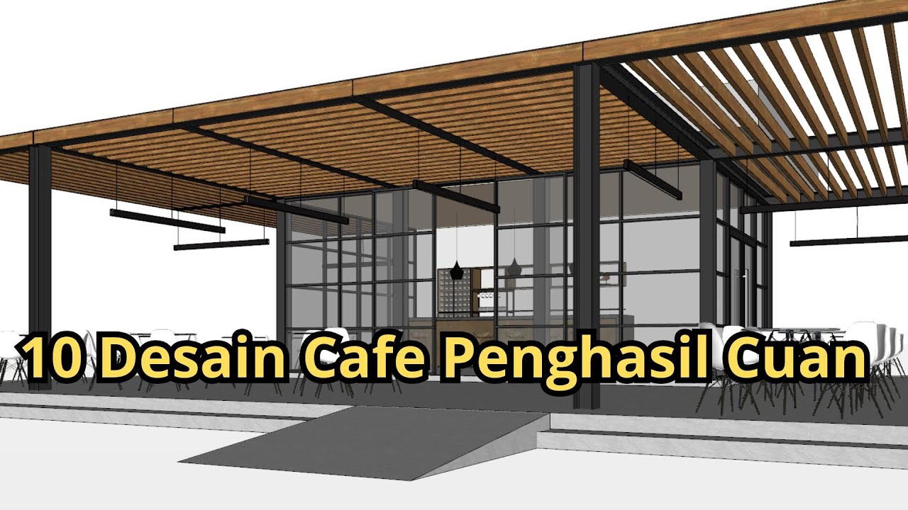 10 Desain Kafe Minimalis Modern Inspirasi & Tips Hemat Budget - YouTube