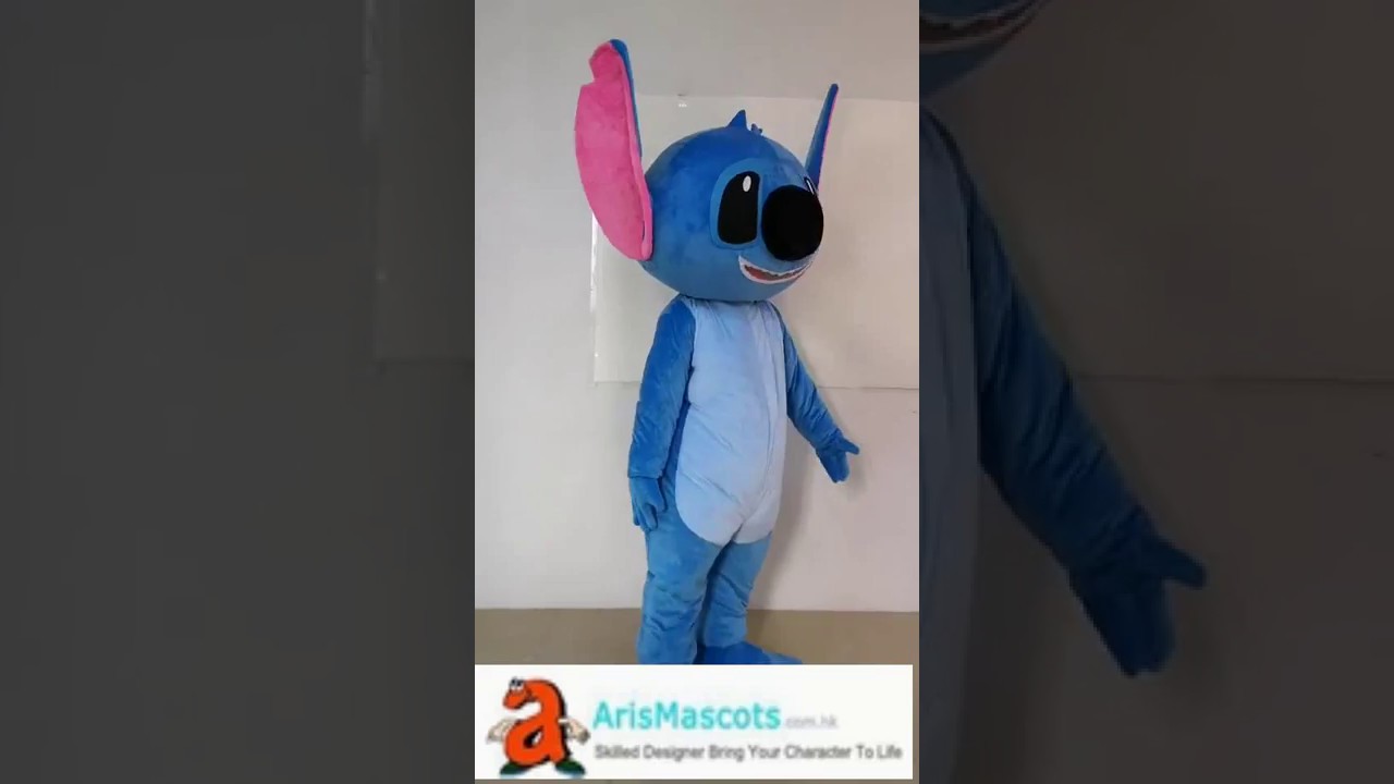 Stitch Mascot Costume Cartoon Costumes Deguisement Mascotte Arismascots ...
