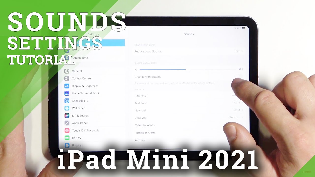 How to Adjust Volume Key Control on iPad mini 2021 – Manage Sounds ...