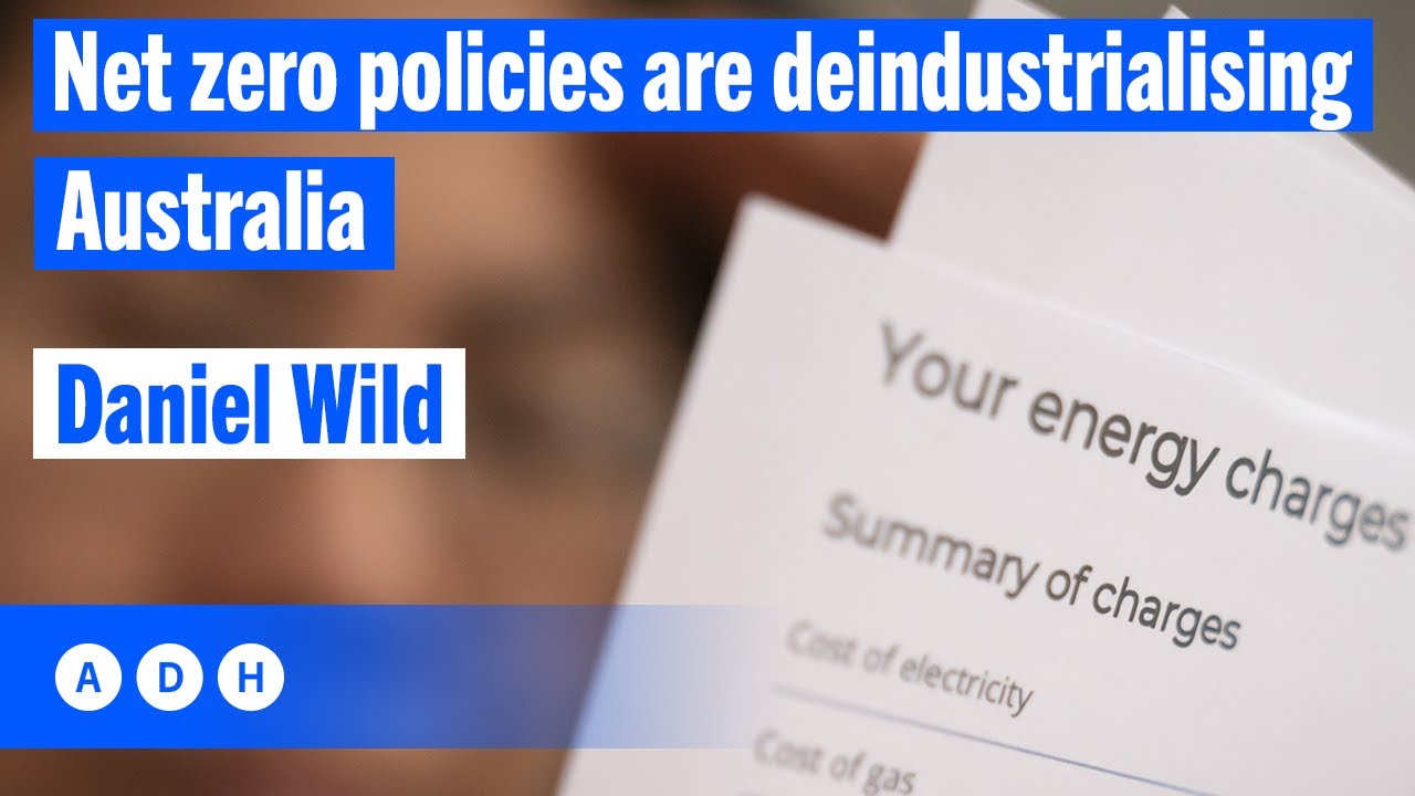 Net zero policies are deindustrialising Australia: Daniel Wild | Fred ...