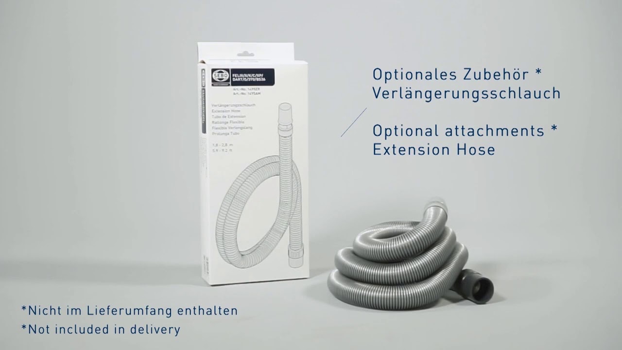 SEBO Australia | Automatic X7 BOOST Accessories - YouTube