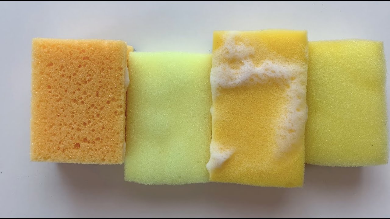 💛 ASMR 💛 Dry/jelly dry/soapy jelly/jelly sponge ripping - YouTube