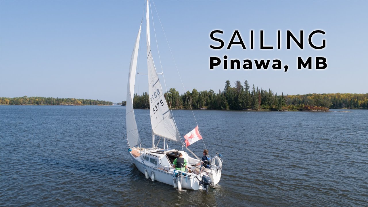 Setting Sail in Beautiful Pinawa, Manitoba | Catalina 22 (4K) - YouTube