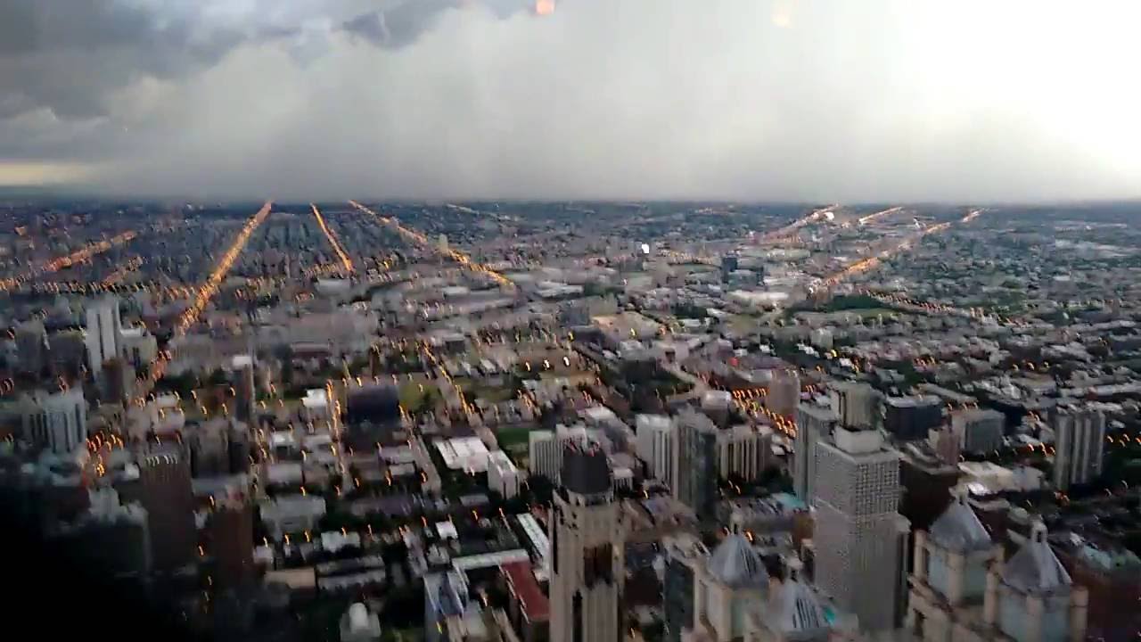 Chicago Thunderstorm 24 July 2016 Part 1 - YouTube