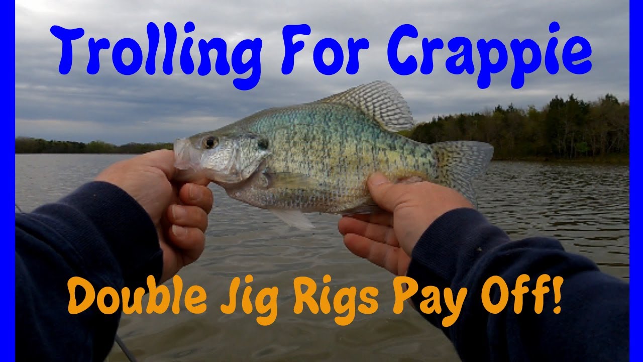 Trolling for Crappie With Double Jig Rigs With Great Success! - YouTube
