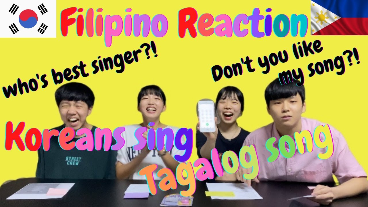 Filipino Reaction When They Suddenly Hear Tagalog Song By Korean filipino-reaction-when-they-suddenly-hear-tagalog-song-by-korean