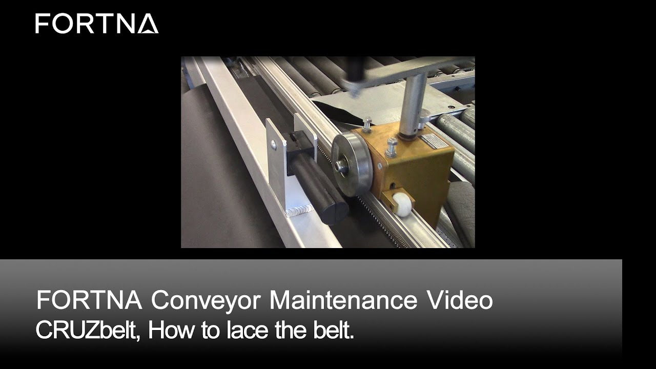FORTNA CRUZbelt How to Lace the Belt - YouTube
