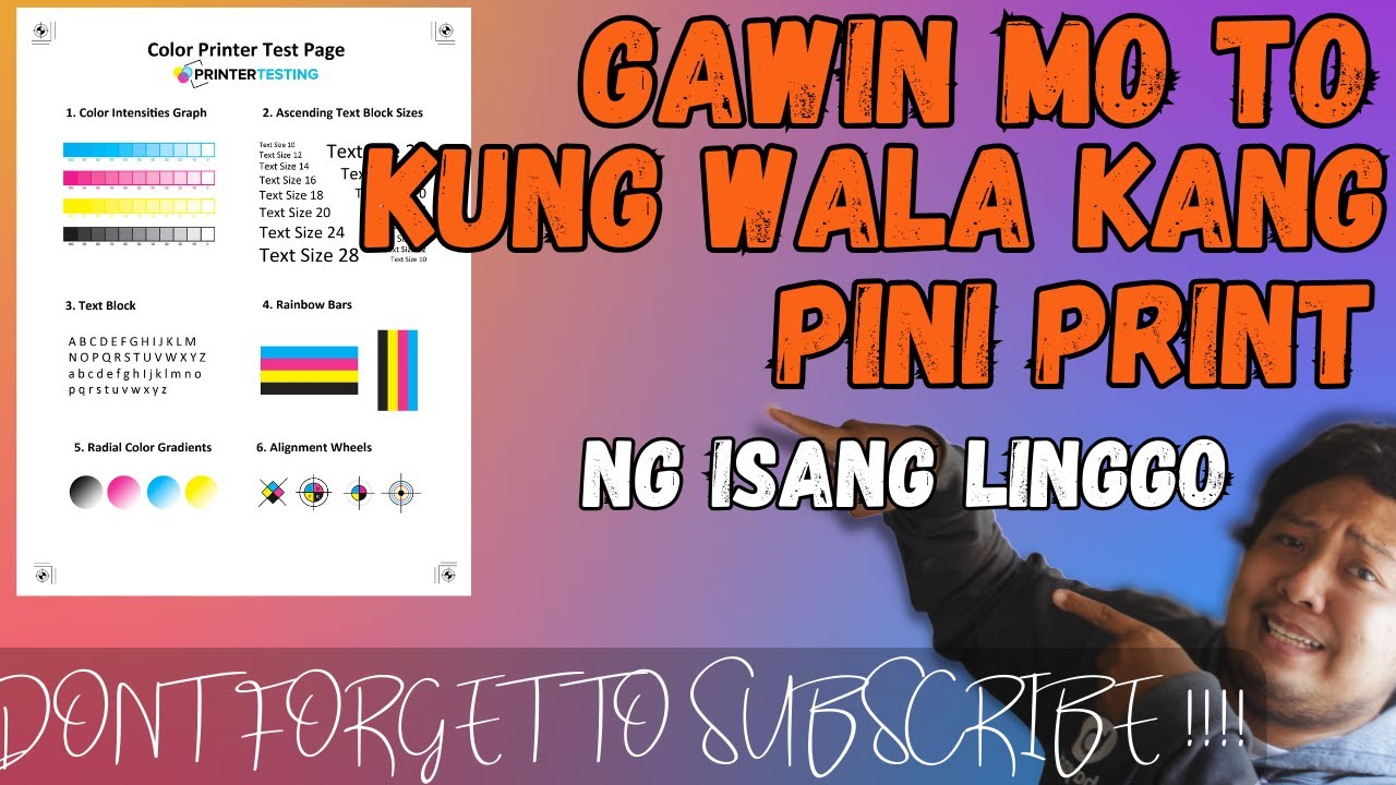 PAANO MAIIWASAN ANG PAGKASIRA NG IYONG PRINTER KUNG PIGMENT INK ANG ...