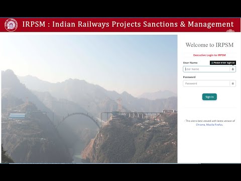Introduction to Indian Railway Project Management System (IRPMS) of IR ...