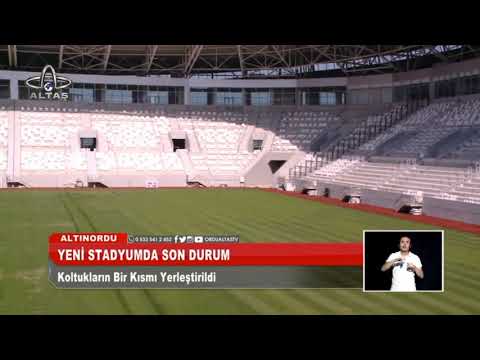 Yeni Ordu stadyumunun son durumu I Ordu Altaş TV - 14 Ekim 2020