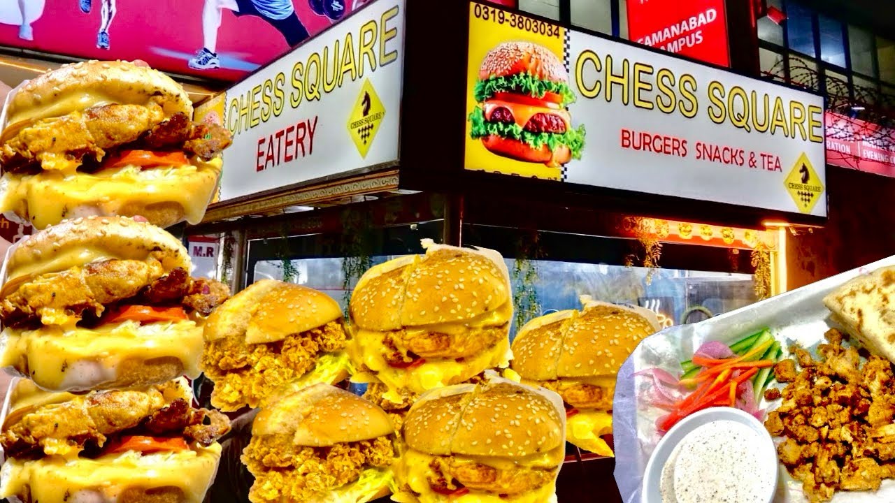 PAKISTAN BURGER STREET FOOD - FAMOUS BEEF BURGER LAHORE PAKISTAN ...