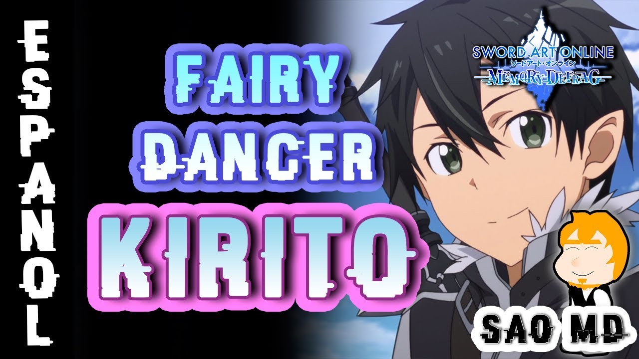 SAO MD Personajes - Fairy Dance Kirito | Memory Defrag Español Mexico ...