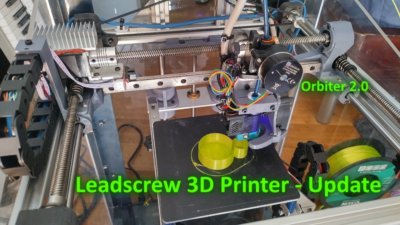 Leadscrew 3D Printer - More Upgrades - YouTube