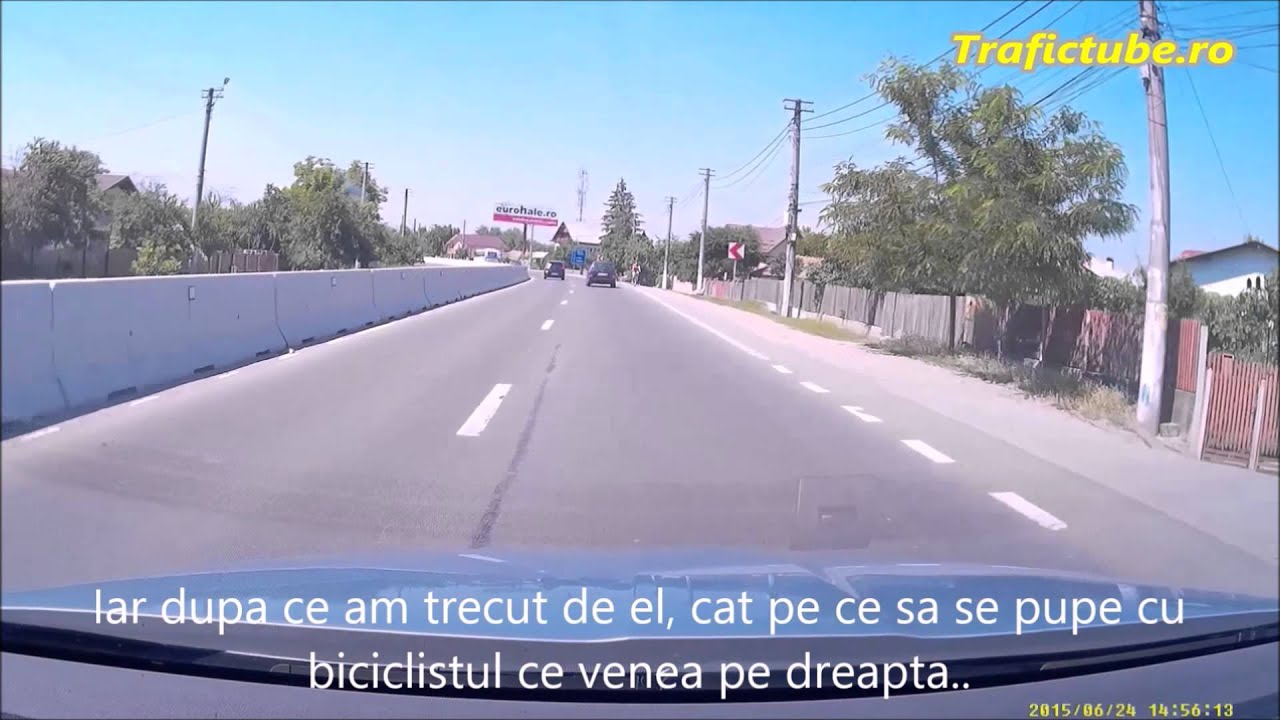 Diverse (linie continua, parcari, pietoni needucati) + aproape poc ...