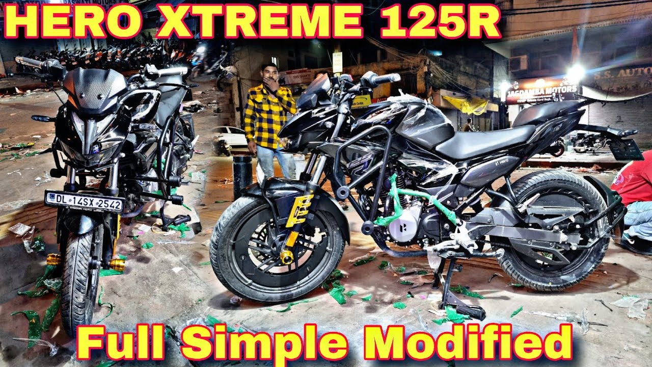 HERO XTREME 125R 😎 Full Simple Modified 🔥 Plug And Play Modified ⭐ ...