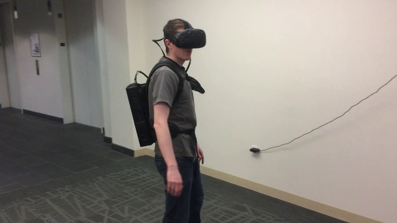 ZOTAC Backpack PTSD VR Exposure Therapy demo - YouTube