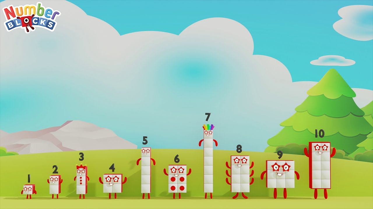 Looking for Numberblocks 1-10 but EVERYONE is TEN - YouTube