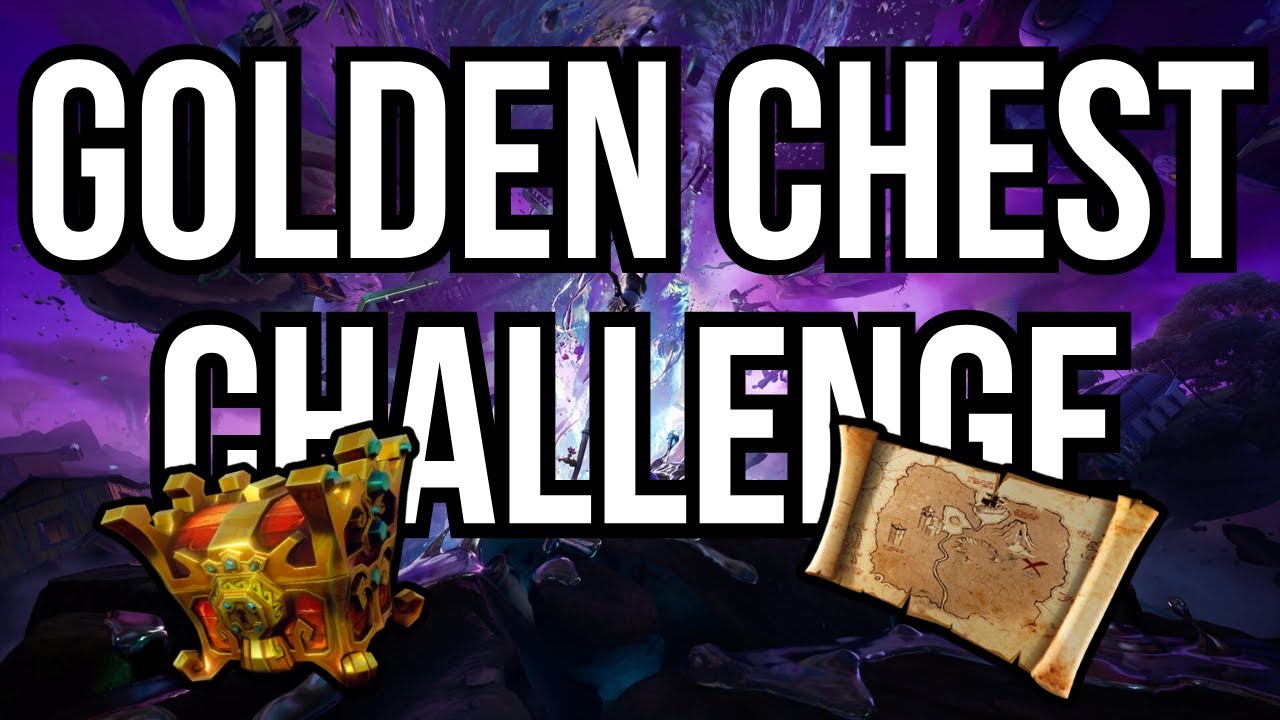 Can You Win A Game Of Fortnite Using Only Golden Chest Loot??? - YouTube