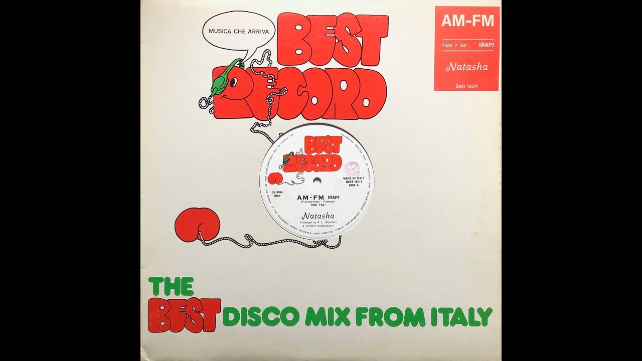 Natasha - AM-FM (Rap) (1983 Vinyl) - YouTube