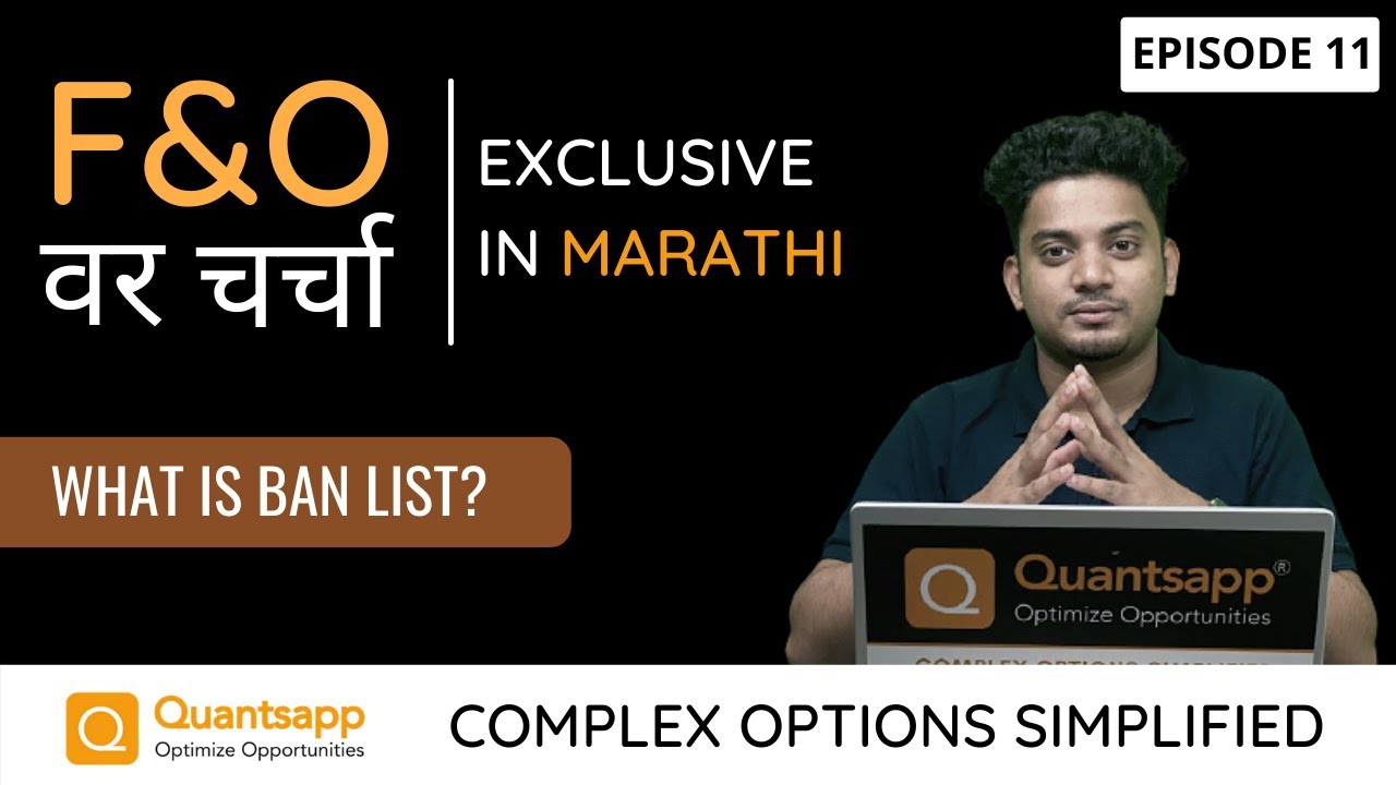 #Futures & #Options || What is Ban List? || F&O var Charcha - YouTube