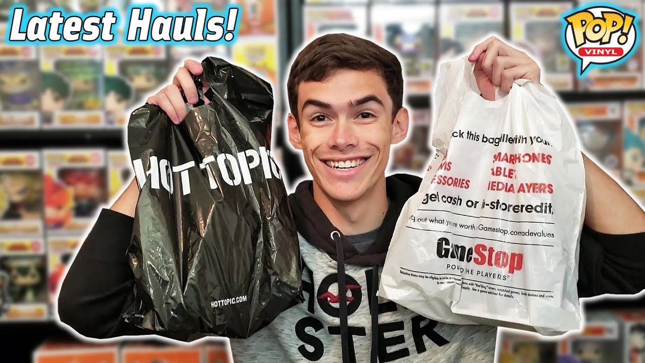 Epic Hot Topic & Gamestop Exclusive Funko Pop Haul Unboxing | Some Neat ...