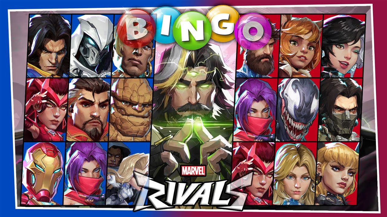 We Played BINGO in Marvel Rivals (Marvel Rivals Funny Moments) - YouTube