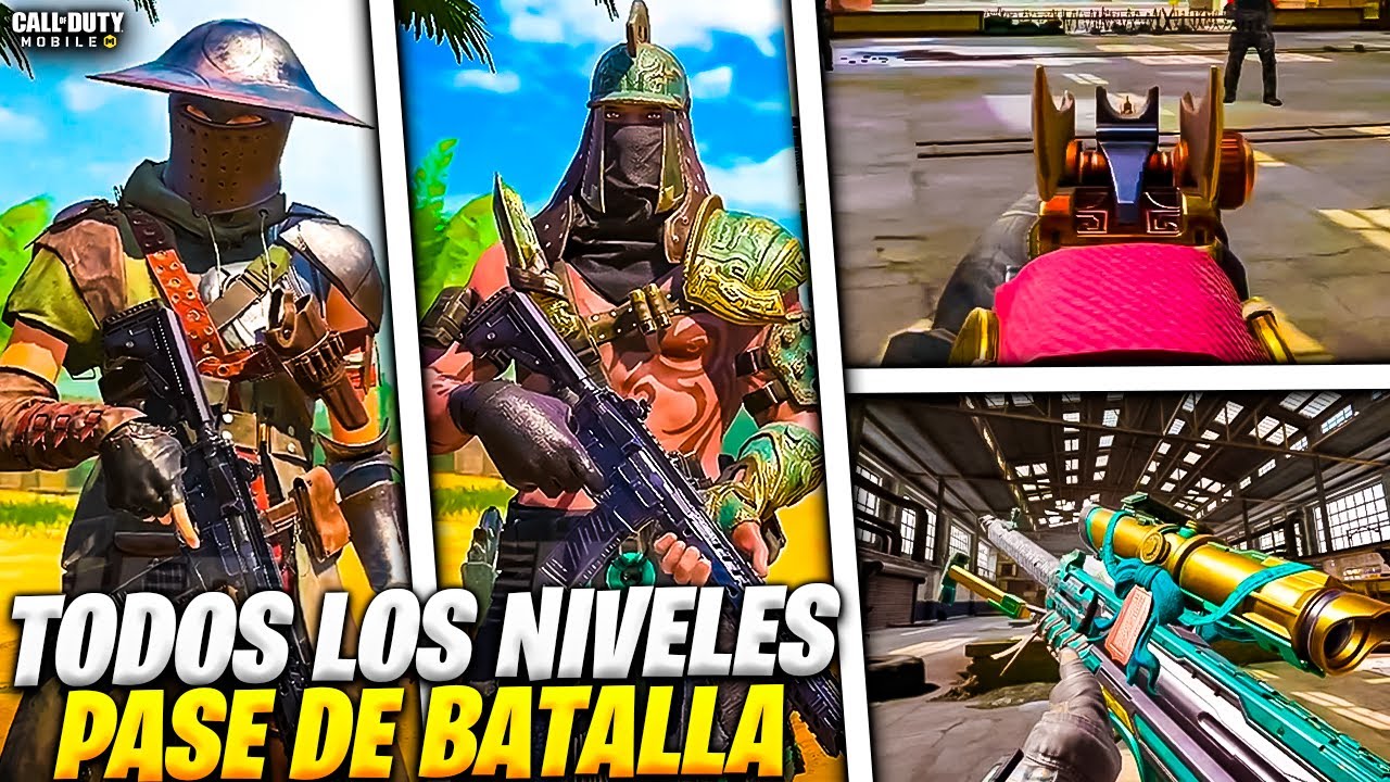 TODOS los NIVELES del NUEVO PASE DE BATALLA de TEMPORADA 1 en COD ...