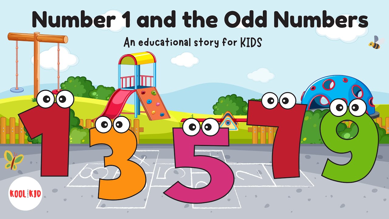 Number 1 and the Odd Numbers- An Educational Story for Kids - YouTube