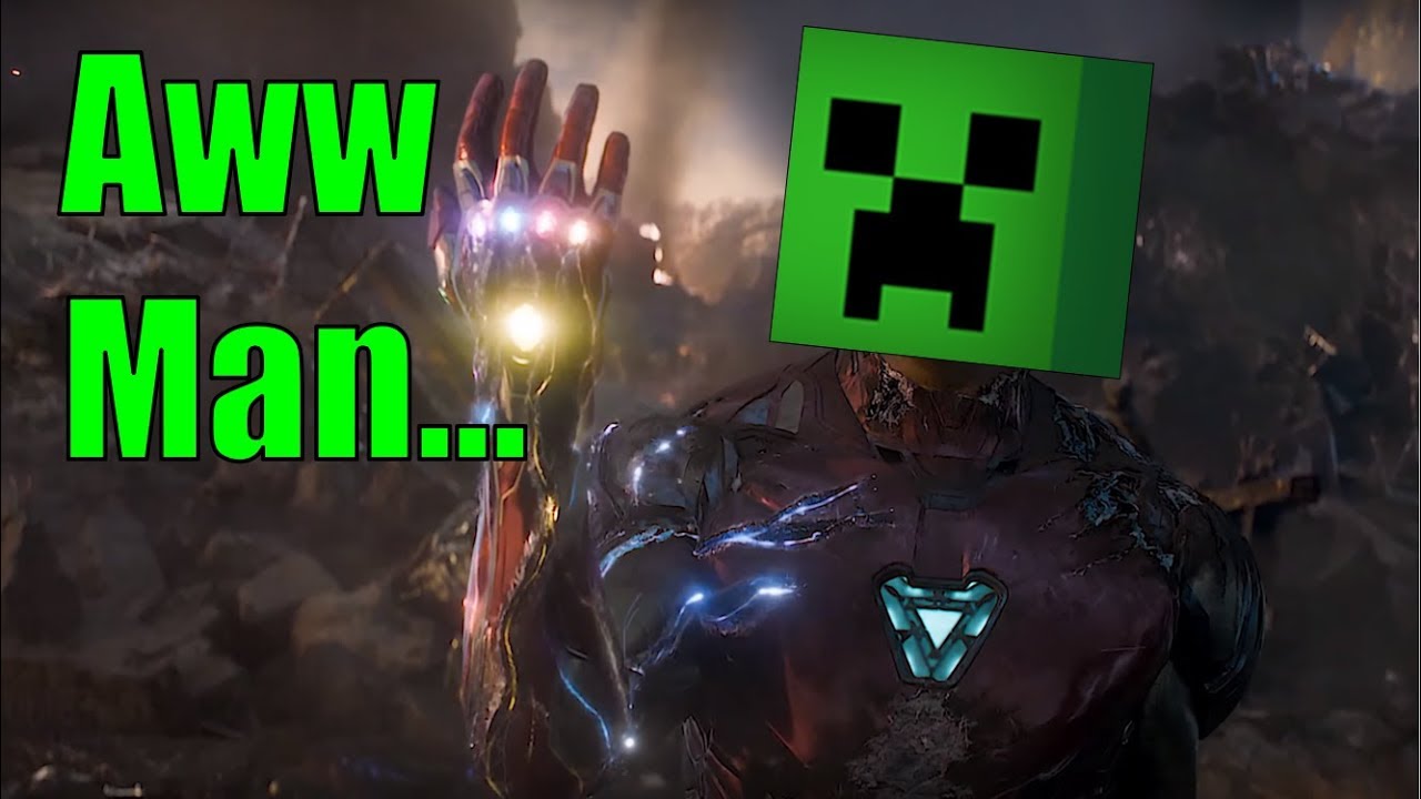 Creeper... Aww Man Meme - YouTube