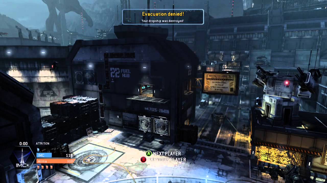 Titanfall Multiplayer Campaign Here Be Dragons/ Battle of Demeter Xbox ...