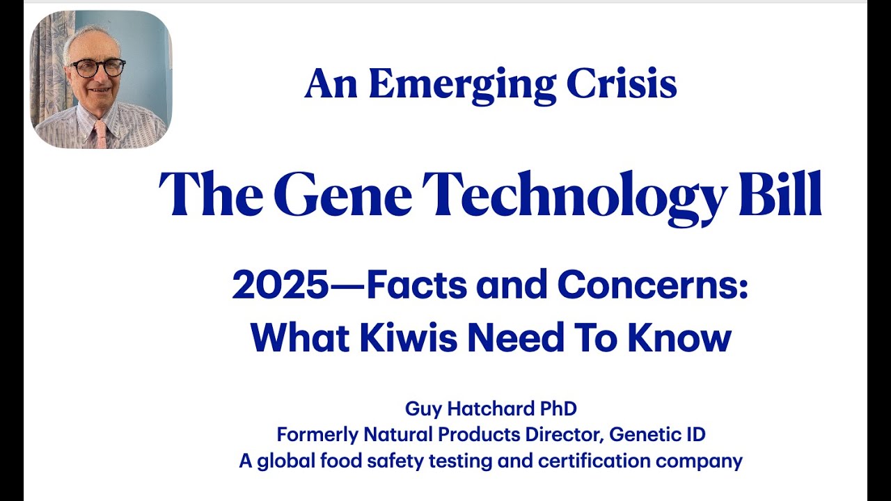 The Gene Technology Bill — What Kiwis Need to Know - YouTube