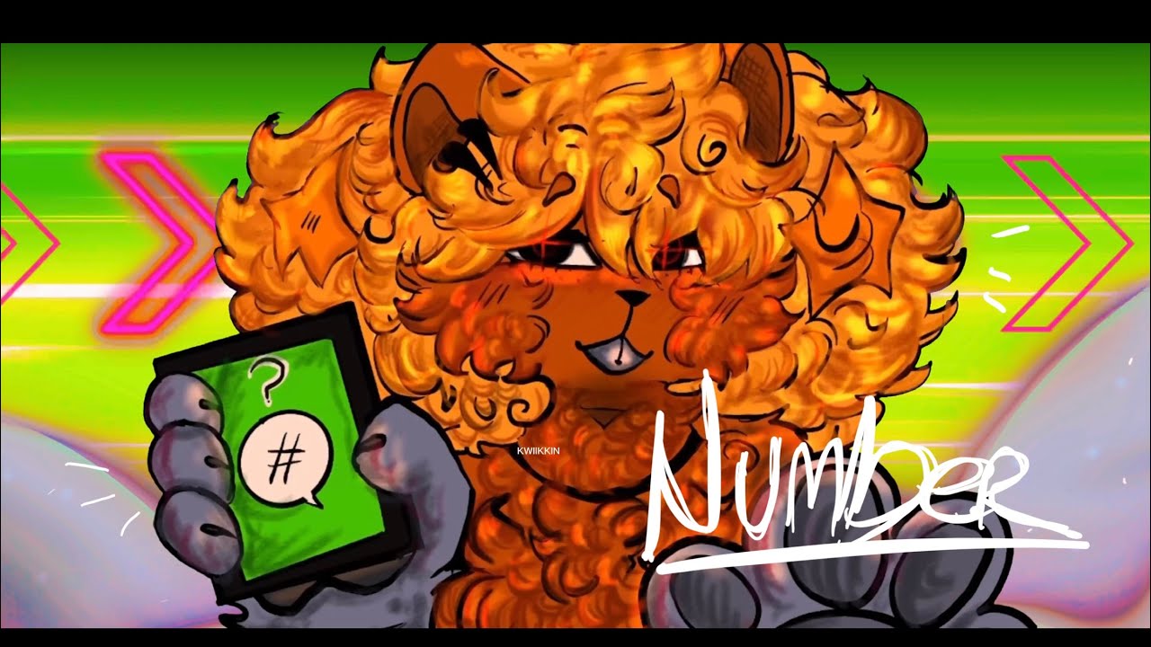 NUMBER! // meme // Flipaclip dont watch this lmao - YouTube