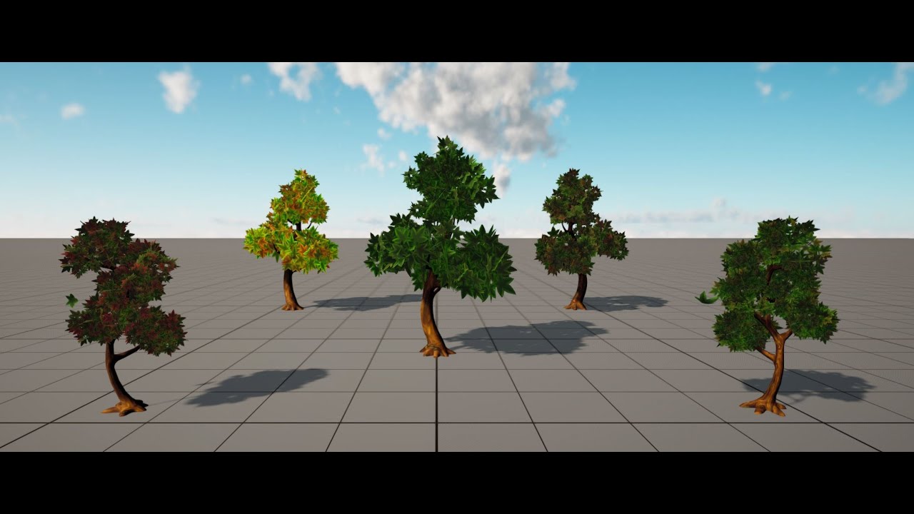 Tree based on the ash tree from the Wakfu game - YouTube
