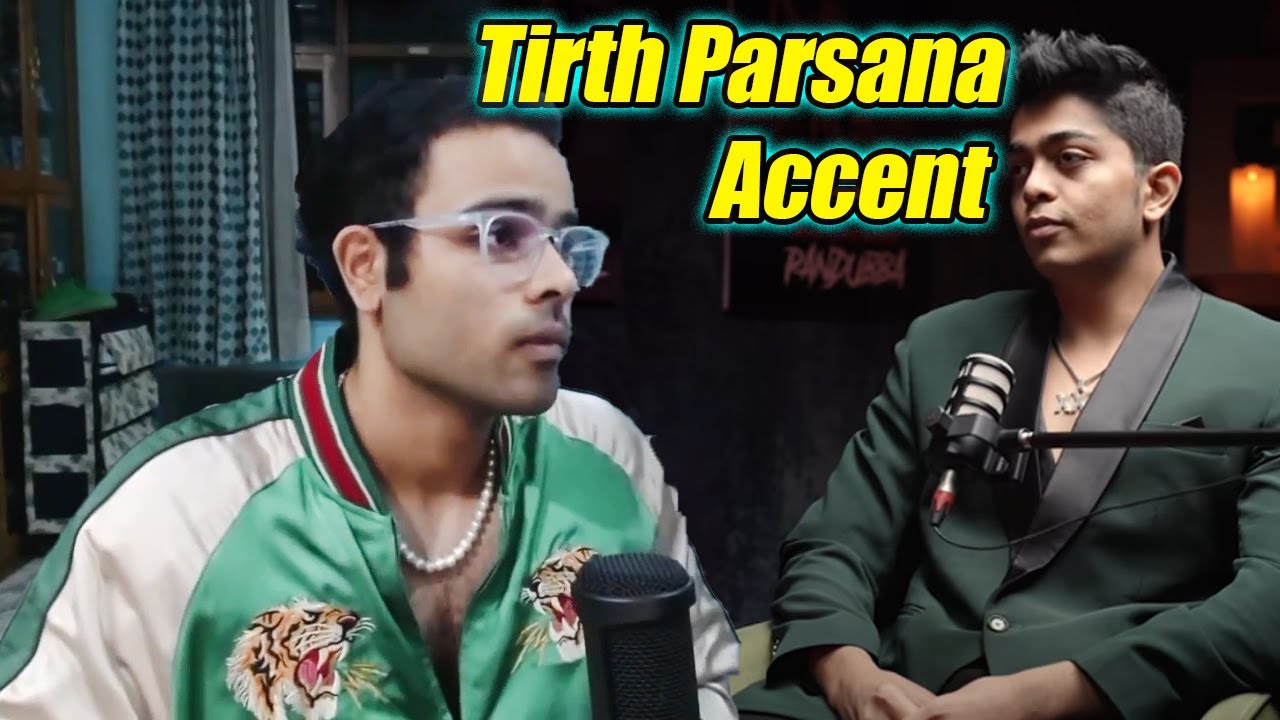 Tirth Parsana accent by Arpit Bala 🤣 - YouTube