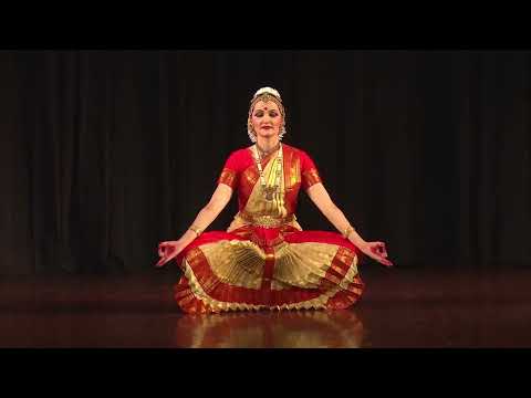 ANGIKAM BHUVANAM YASYA | Dhyana Sloka | Marie Elangovan | Bharatanatyam