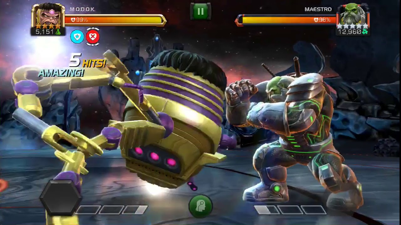 MCOC—First match ever against Maestro ..Act 4 final chapter - YouTube