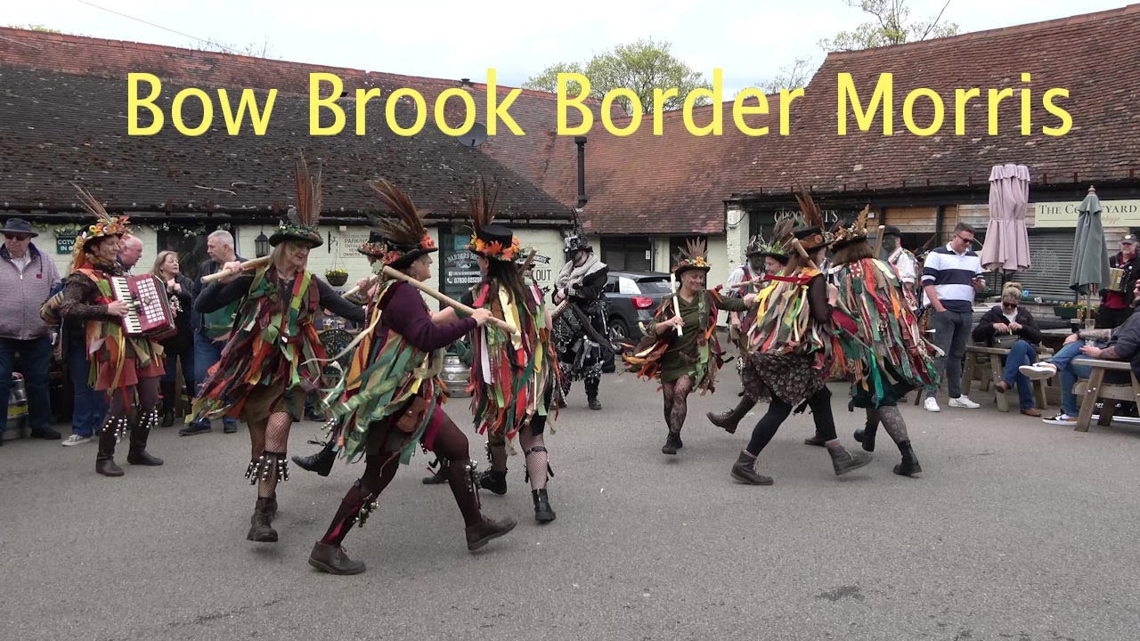 Bow Brook Border Morris dance "Moorhouse Square" at Alestones Beer ...