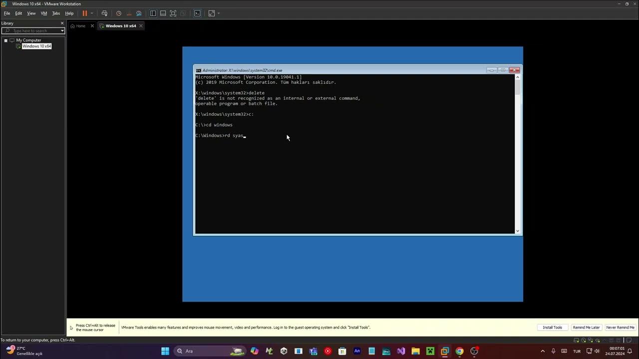 What if we delete system32 in Windows 10? - YouTube