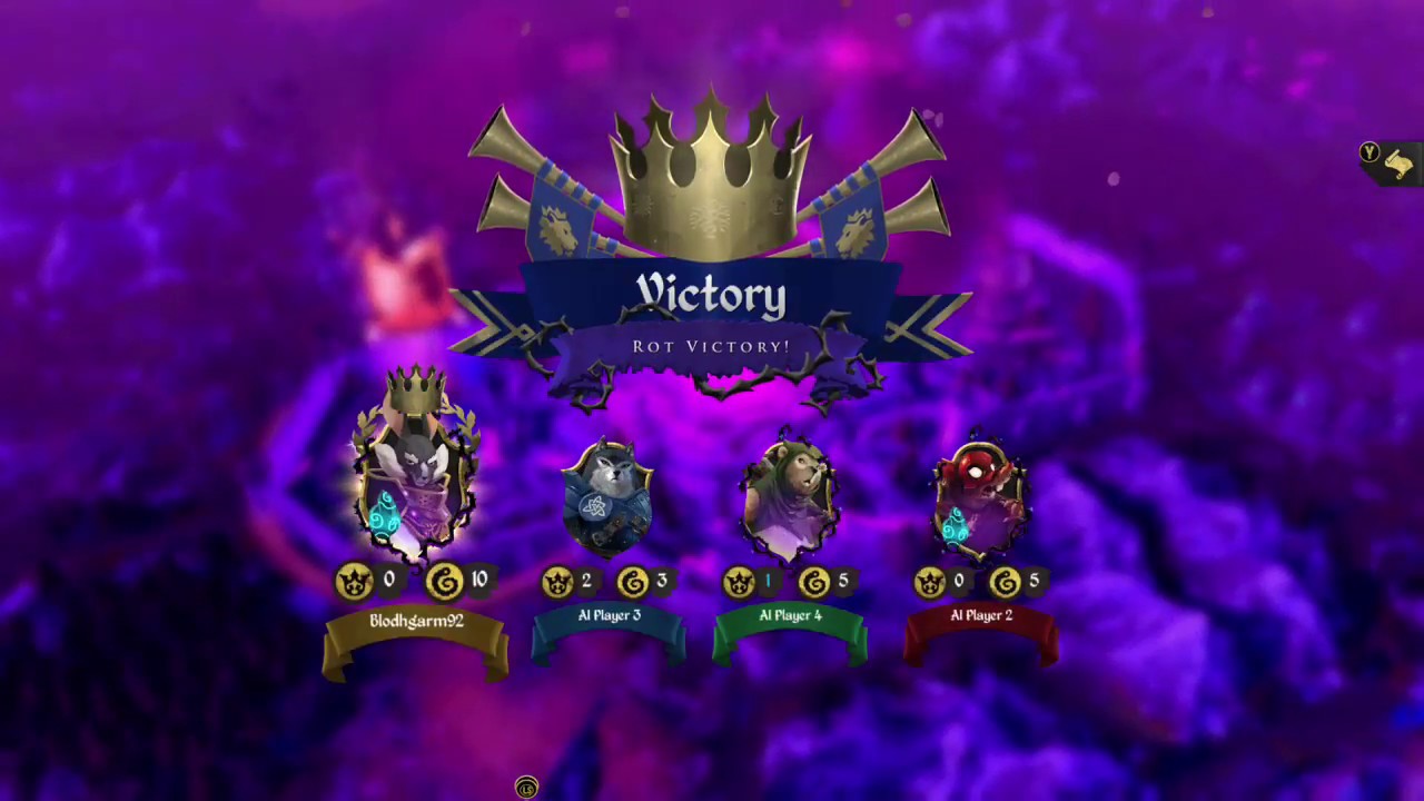 5 Minutes of Armello - Hargrave Rot Victory - YouTube